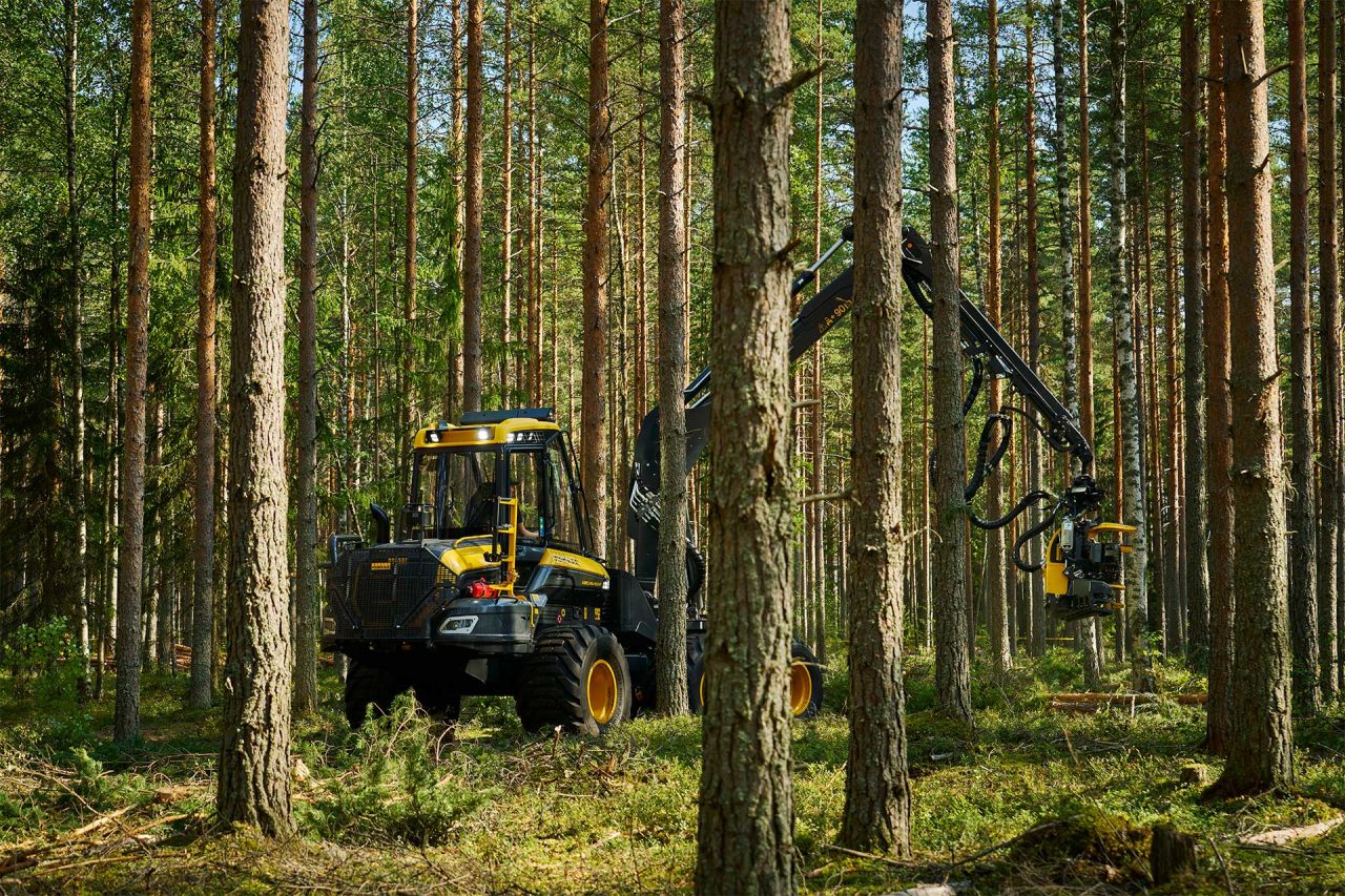機敏な6輪駆動 PONSSE BEAVER[ハーベスタ] - PONSSE（ポンセ）日本公式